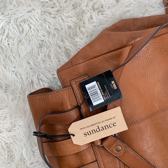 Frye | Bags | Frye Kayla Knotted Backpack Nutmeg Leather Nwot Retails ...